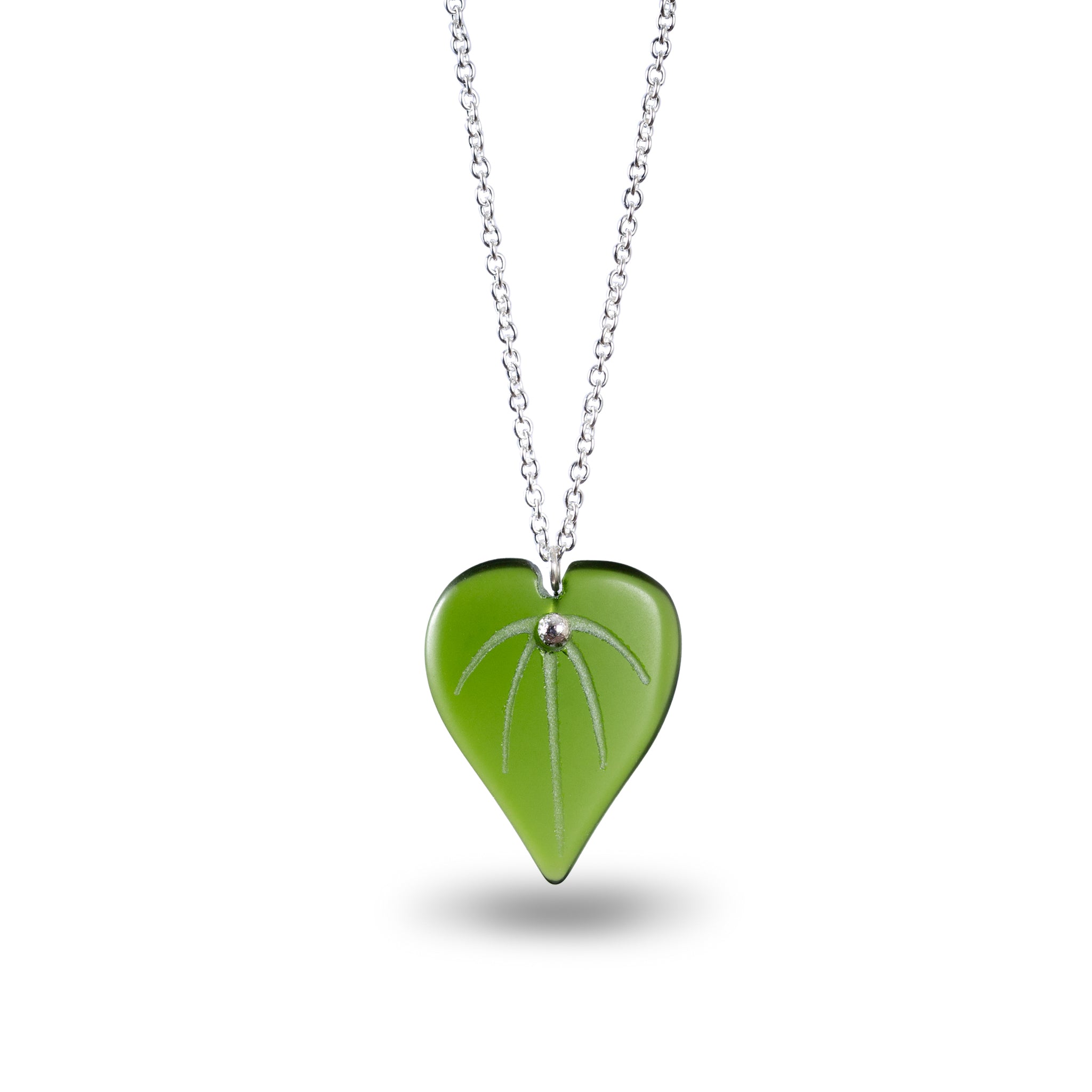 Kawakawa Leaf Pendant | StoneArrow Jewellery