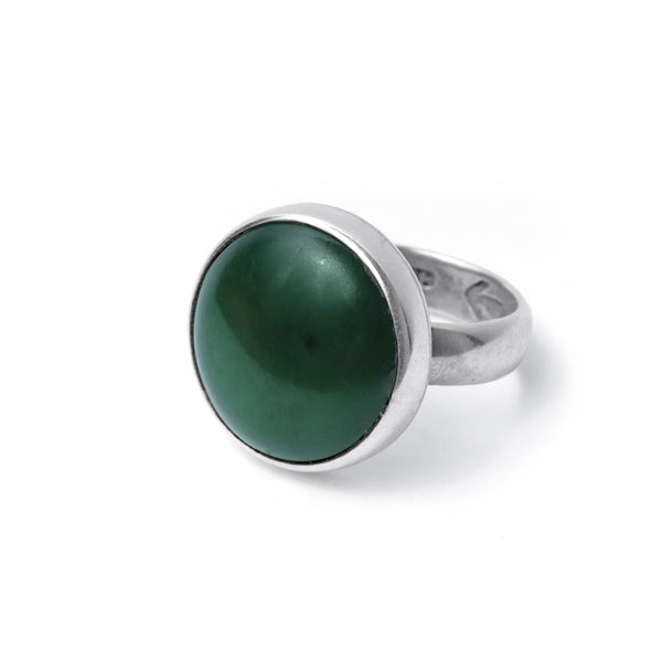 New Zealand Greenstone Ring - Small | StoneArrow Jewellery